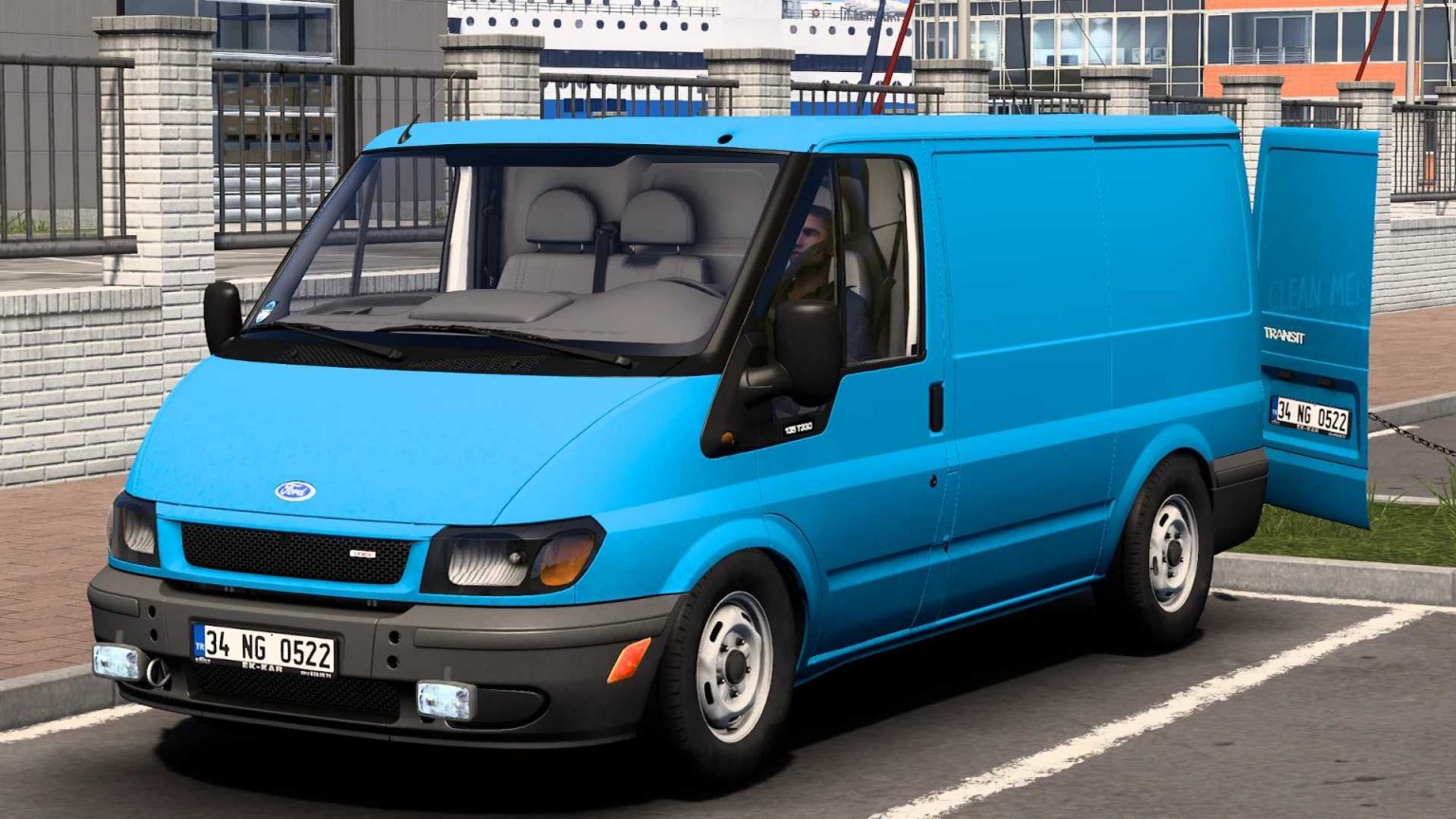 Ford Transit MK6 1.57 ETS2 - ETS2 / ATS Mod