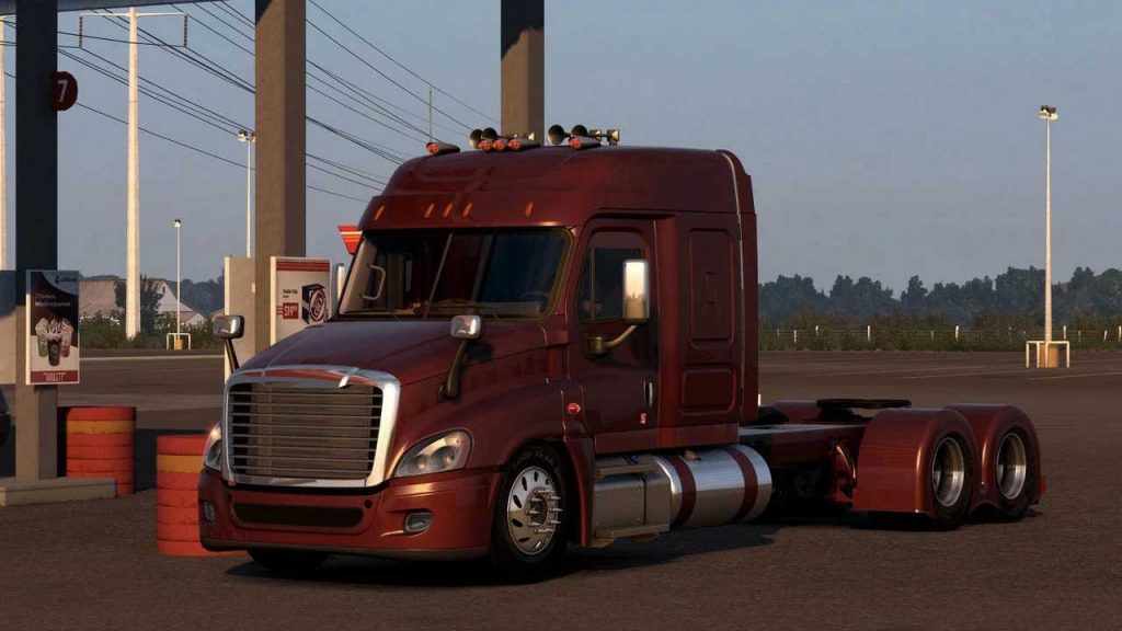 Freightliner Cascadia 125 v3.3 1.57 ETS2 - ETS2 / ATS Mod