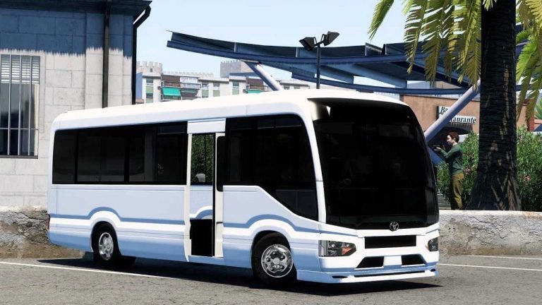 Toyota Coaster G4 2022 Bus v1.0 ETS2 - ETS2 / ATS Mod