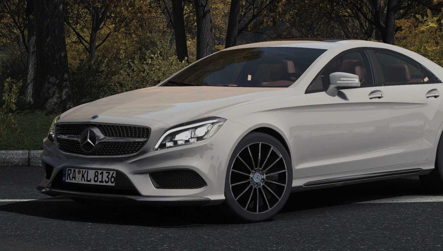 Mercedes-Benz C218 CLS-Klasse v3.2 1.57x ETS2 - ETS2 / ATS Mod