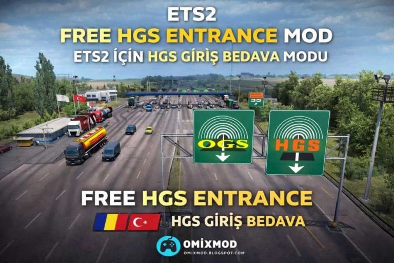 Kostenloser HGS-Eingangsmod v1.0 ETS2 - ETS2 / ATS Mod