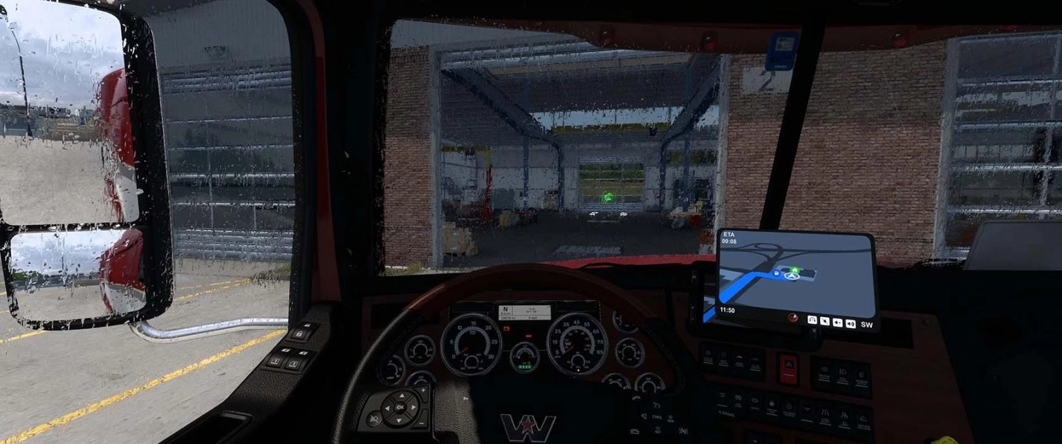 Tjs HD GPS v1.58.4 ATS - ETS2 / ATS Mod