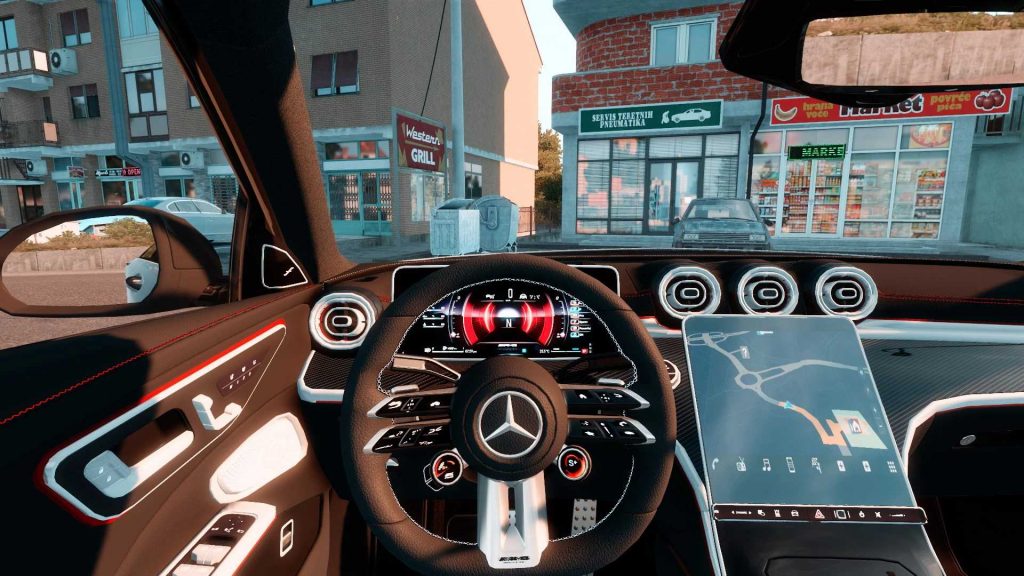 Mercedes-Benz C-Klasse AMG C43 2024 v1.4 ETS2 - ETS2 / ATS Mod