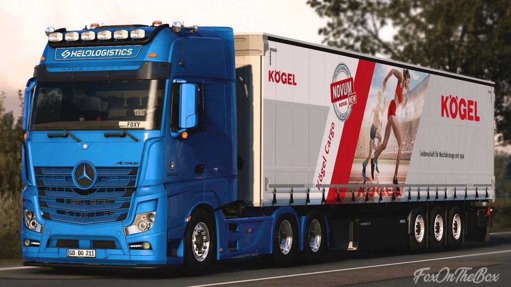 Mercedes-Benz New Actros v1.59 ETS2 - ETS2 / ATS Mod