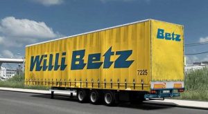 Van Hool Mega Trailer v1.59 ETS2 - ETS2 / ATS Mod
