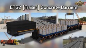 Betonbarrieren für Fracht v1.59 ETS2 - ETS2 / ATS Mod