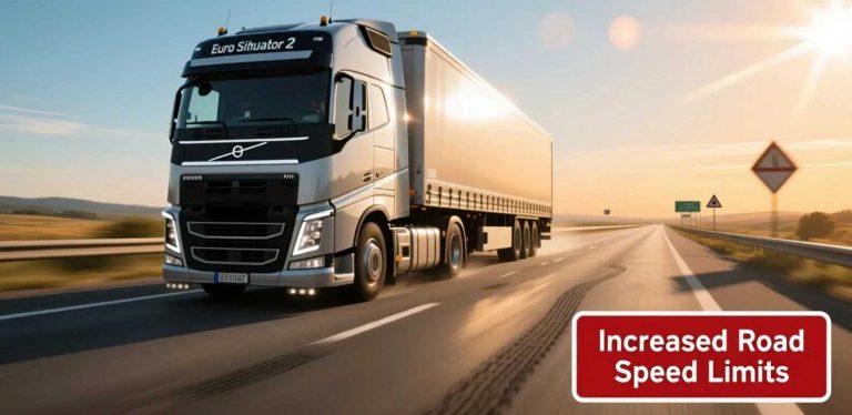 Erhöhte Geschwindigkeitsbegrenzungen auf Straßen v1.60 ETS2 - ETS2 ...
