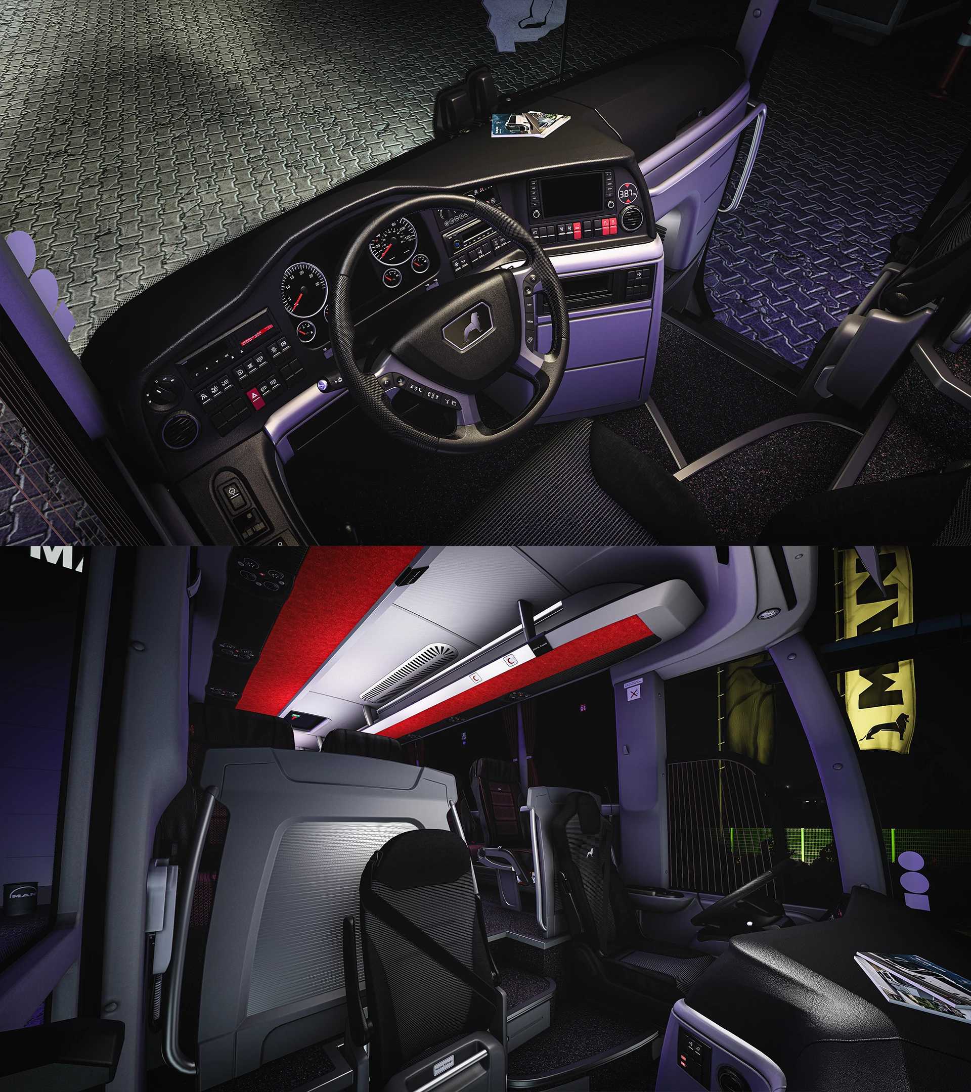 MAN Lion's Coach 3. Generation (2018–2024) (1,60) ETS2 - ETS2 / ATS Mod