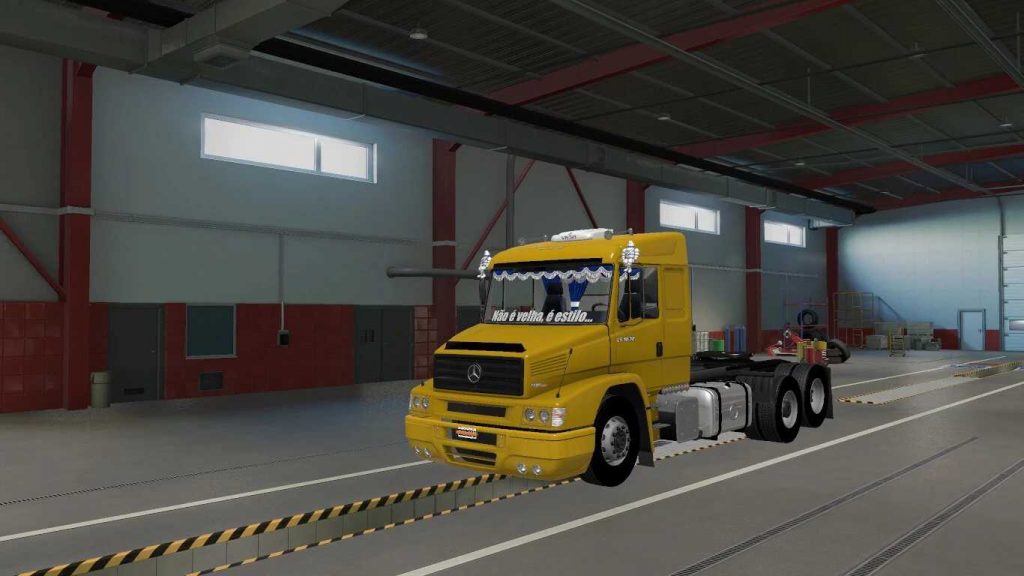MB 1632 SANTOCCZ v1.0 ETS2 - ETS2 / ATS Mod