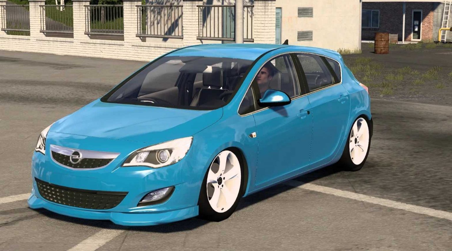 Opel Astra J v1.59 ETS2 - ETS2 / ATS Mod