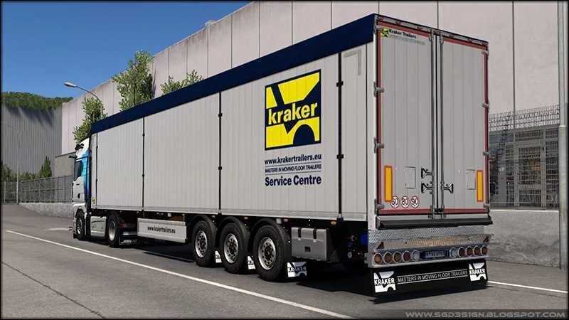 SCS Trailer Tuning Pack v1.60 ETS2 - ETS2 / ATS Mod
